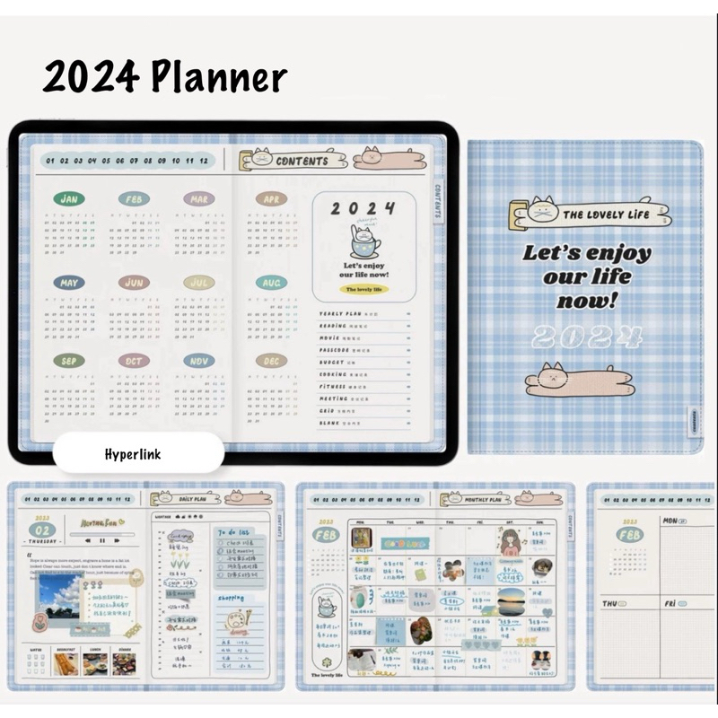 2024 Notebook Planner suitable for Goodnote and Notability with ...