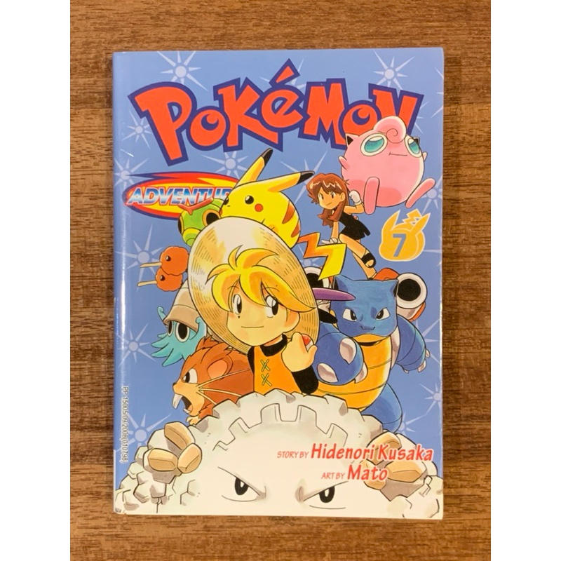 Pokémon Adventures 7 STORY BY Hidenori Kusaka ARTBY Mato | Shopee Malaysia