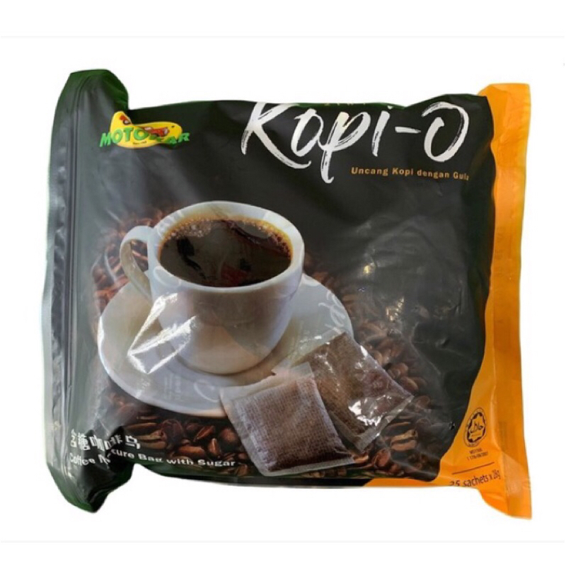 MOTOKAR KOPI-O (28g X 25sachets) HALAL COFFEE MIXTURE BAG WITH SUGAR ...