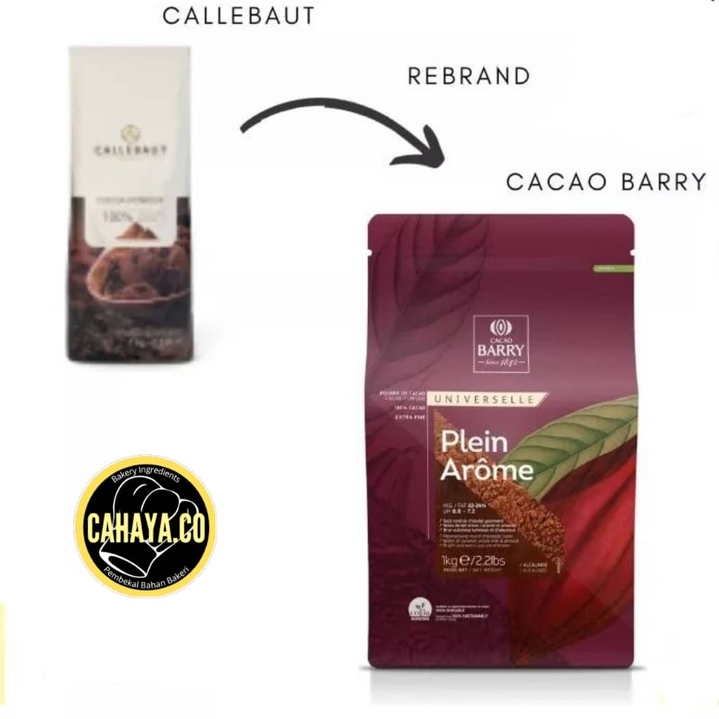 CALLEBAUT COCOA POWDER Plein Arome 纯巧克力粉 [100g/250g/500g/1kg] | Shopee ...