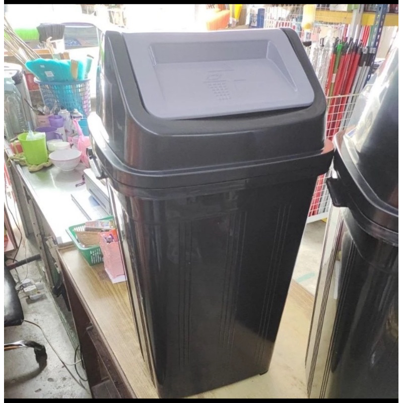 Roomy / 50L touch top bin / dustbin / tong sampah / swing dustbin ...