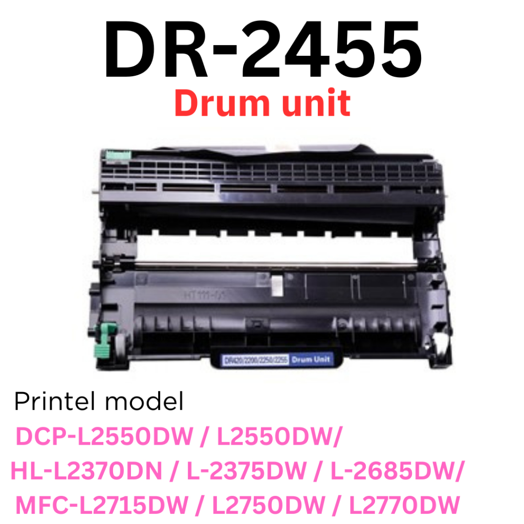 DR2455 Compatible DRUM TN2480 Toner Brother HL-L2370DW / HL-L2385DW ...