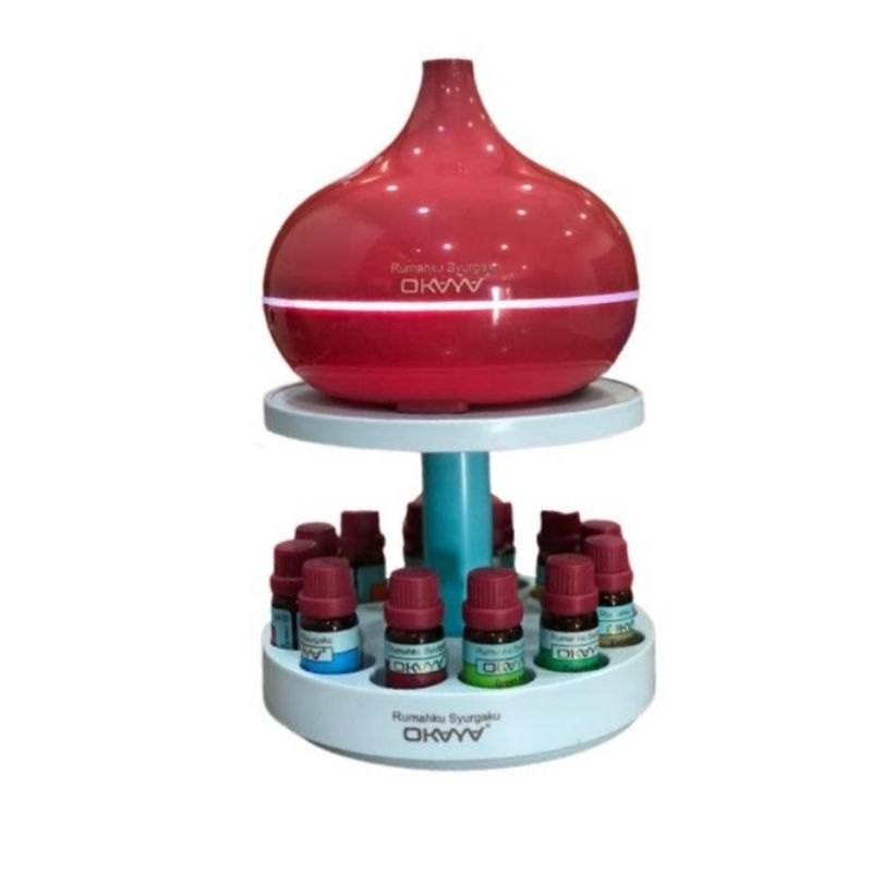OKAYA HOME DIFFUSER ESSENTIAL OIL PREMIUM STARTER KIT 100% ORIGINAL HQ ...