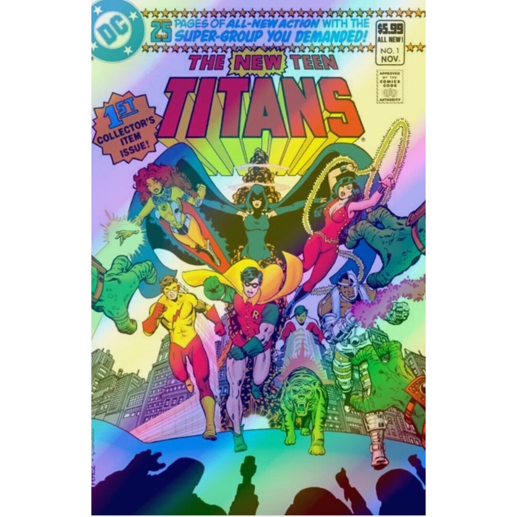 NEW TEEN TITANS #1 - FACSIMILE EDITION - DC Comics - COMIC BOOK ...