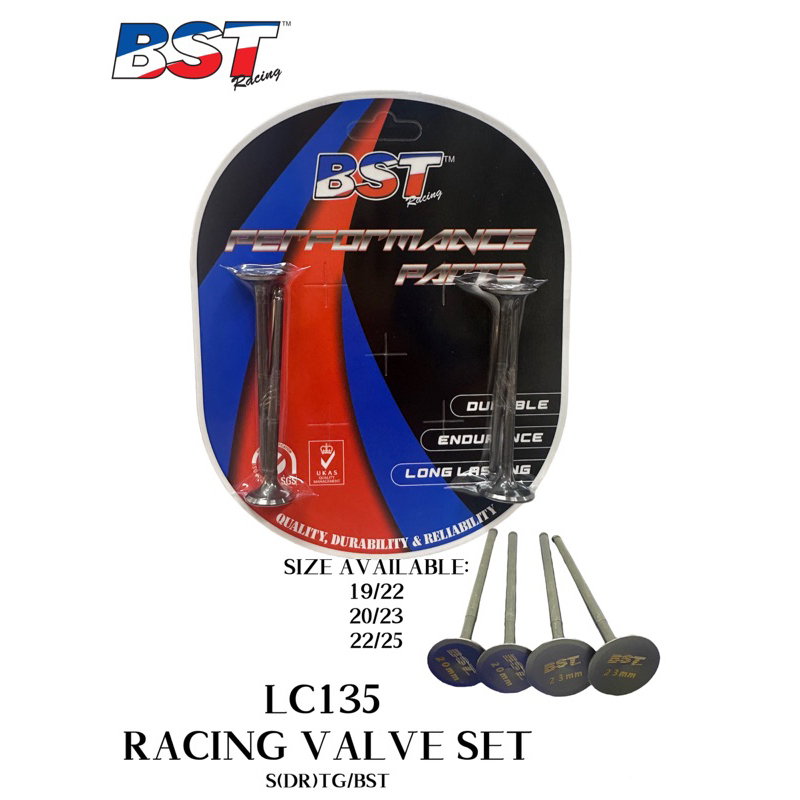 LC135/Y15ZR BST RACING VALVE SET | Shopee Malaysia