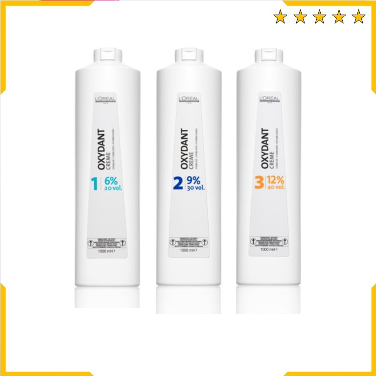 LOREAL OXYDANT CREAM Hair Dye Peroxide Oxidant Developer 1000ml /100ml ...