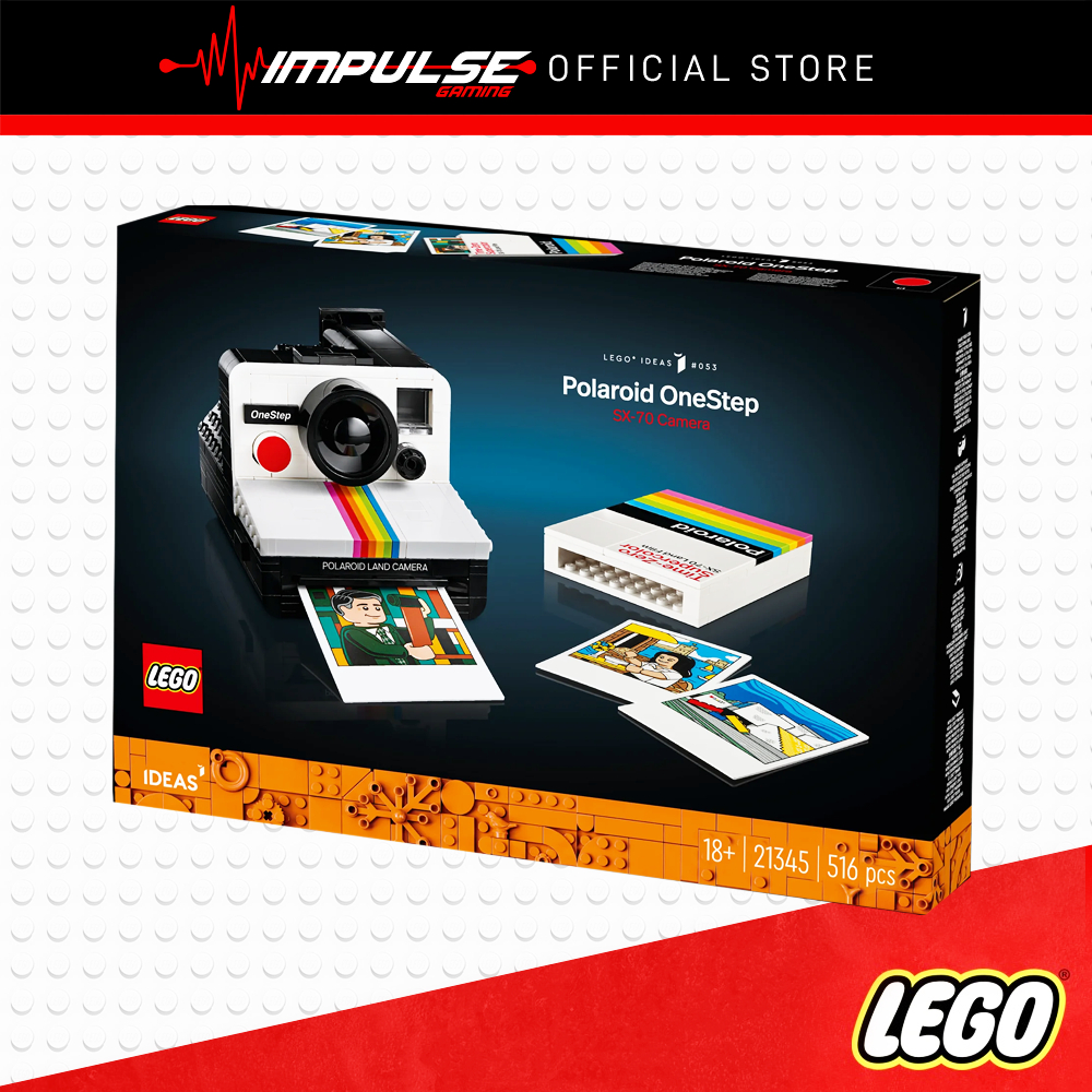 LEGO 21345 Ideas Polaroid OneStep SX-70 Camera | Shopee Malaysia
