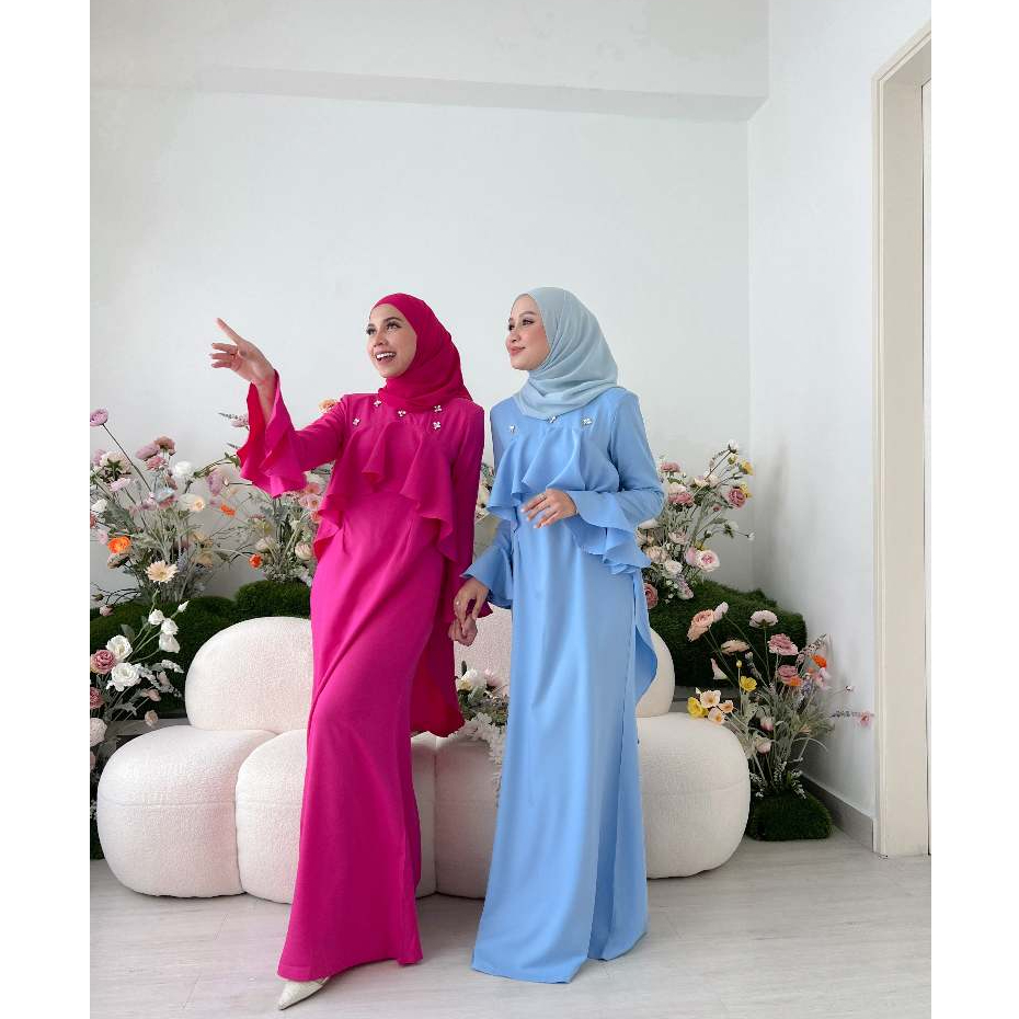 QAAYALAN DRESS BY QAAMNIE | Shopee Malaysia