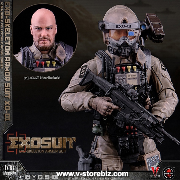 Soldier Story SSE001 Spec-ops Soldier 1/18 Scale Action Figure | Shopee ...