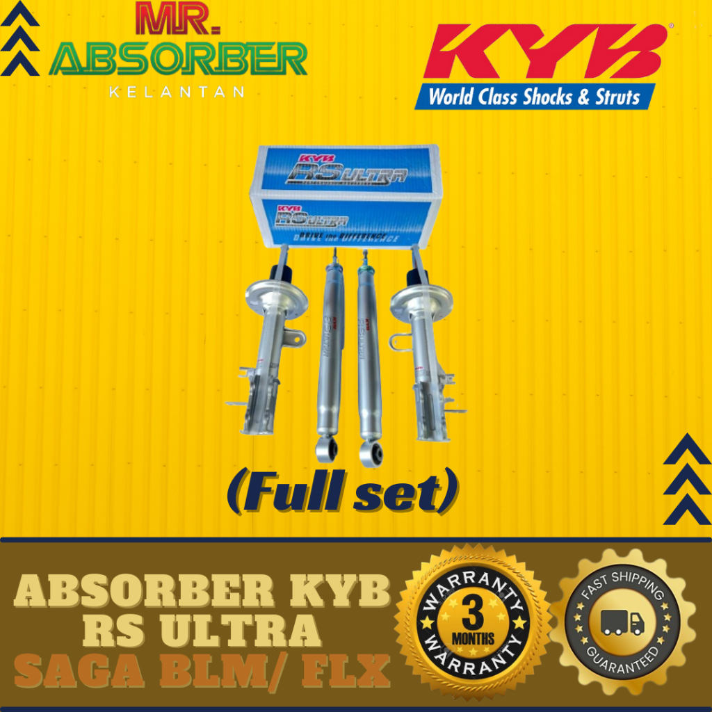 PROTON SAGA FLX ABSORBER KYB RS ULTRA HEAVY DUTY SPEC | Shopee Malaysia