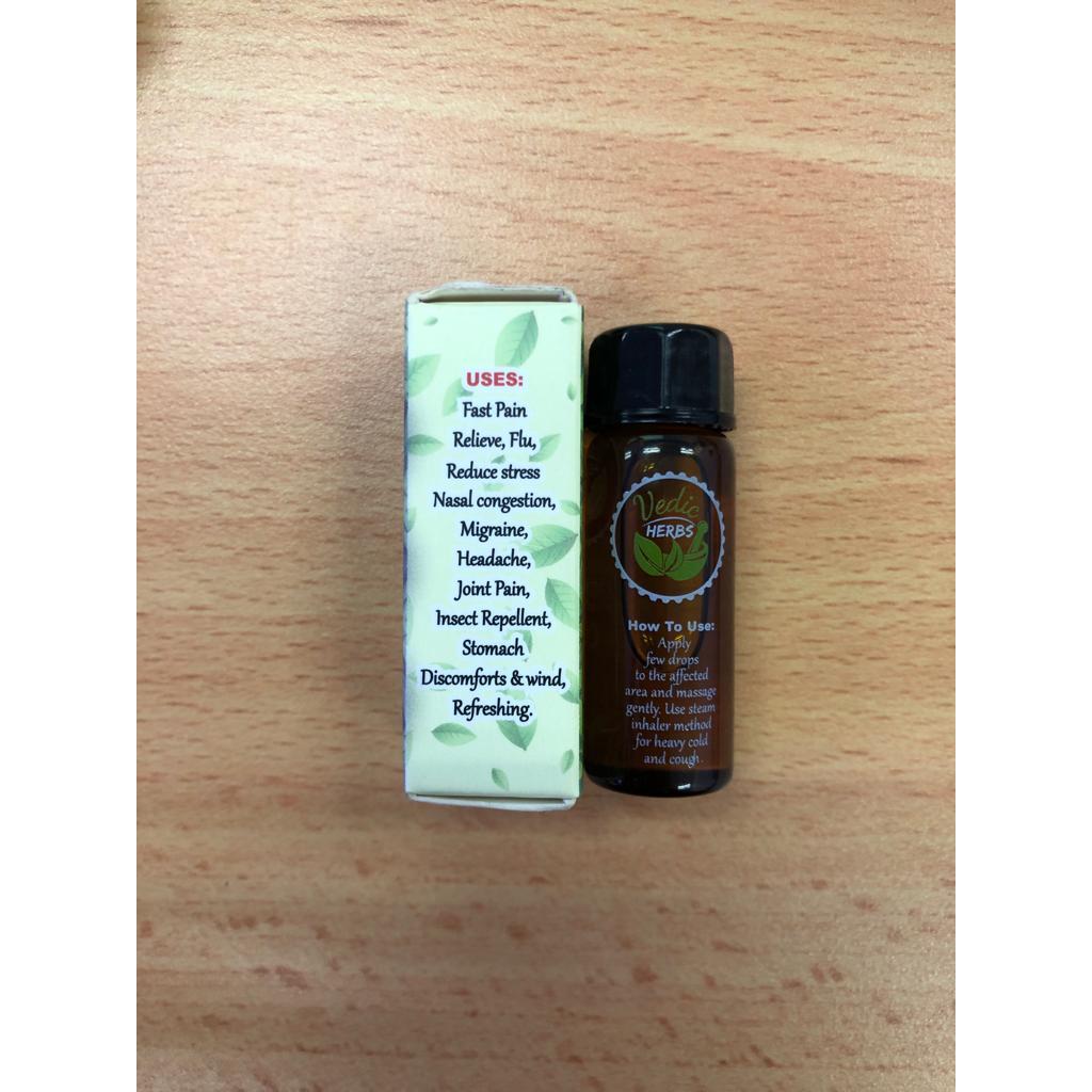 VEDIC HERBS OINTMENT OIL (5ML) | Shopee Malaysia