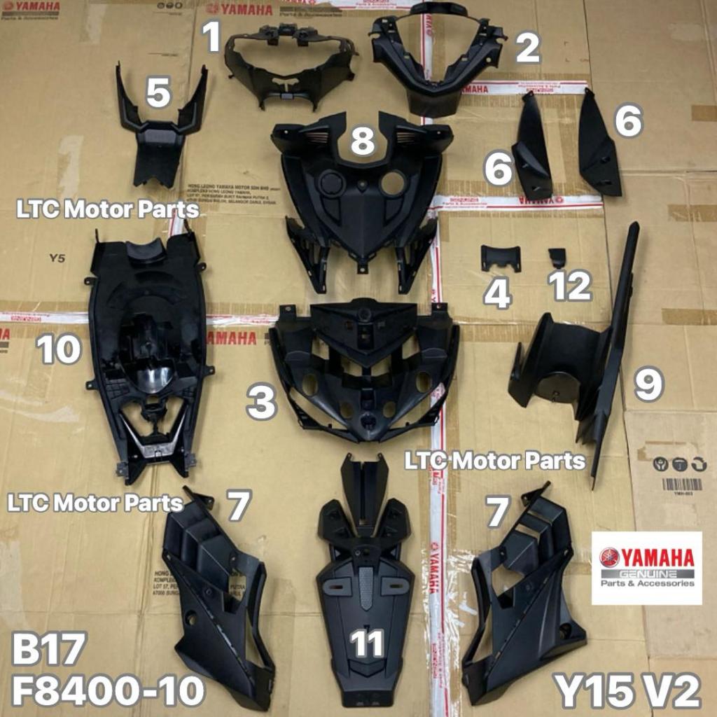 Yamaha Y15 Y15Z V2 Y15ZR V2 Handle Cover Head Lamp Inner Cover Dada Cover PP 100% Ori Original ...