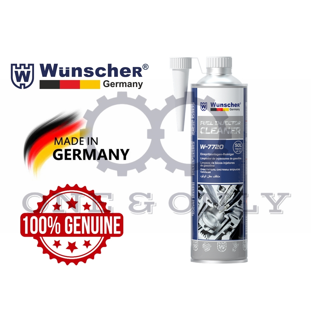 100% GERMANY WUNSCHER PETROL INJECTOR CLEANER W-7720 300ML ( BUY 6 FREE 1 / 10 FREE 2 / 20 FREE ...