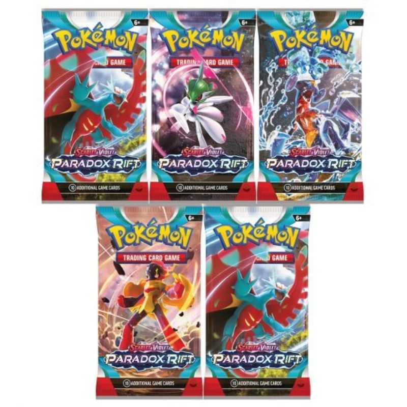Pokemon SV04 Paradox Rift TCG Pack [Free Promo Card] | Shopee Malaysia