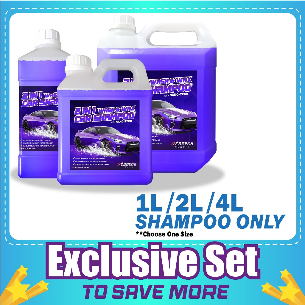 CAREGA Car Wash Shampoo Ultimate Nano Car Wash Foam Nano Snow Wash ...