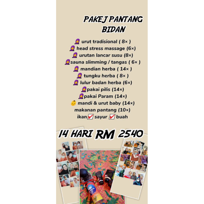 PAKEJ PANTANG MOMMY & BABY CAVER KL SELANGOR | Shopee Malaysia