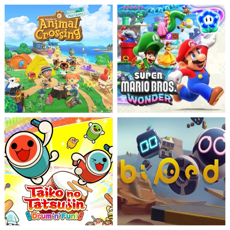 (4in1)Nintendo Switch Digital Animal Crossing™: New Horizons,Super ...