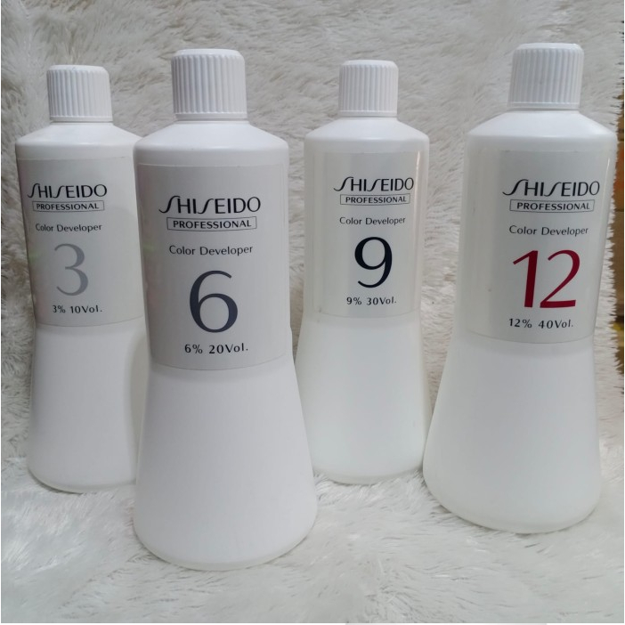 Shiseido Primience Hair Color Developer/Peroxide 1000ml/100ml (3%, 6% ...