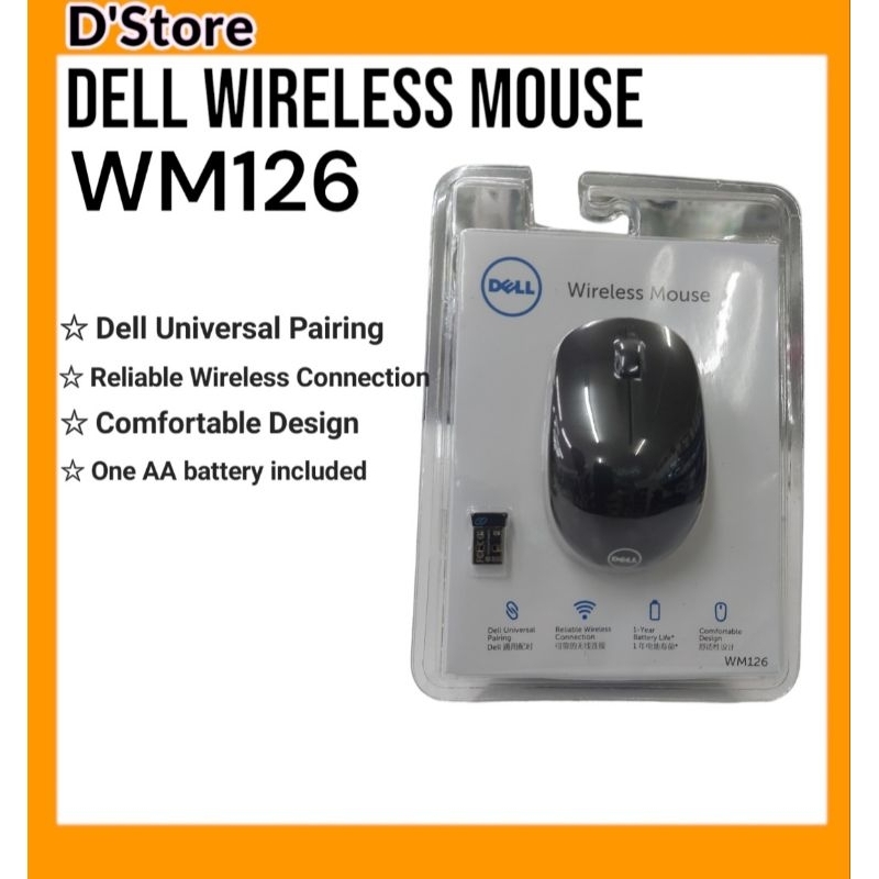 Dell Wireless Mouse WM126 | Shopee Malaysia