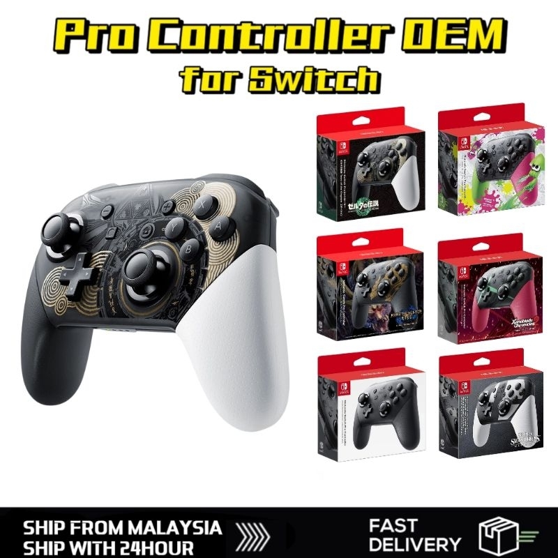 Nintendo Switch Pro Controller OEM Wireless Contoller for Switch Oled ...