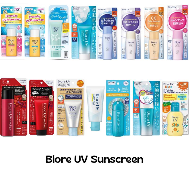 Biore UV Perfect Suncreen/ Body Serum | Shopee Malaysia