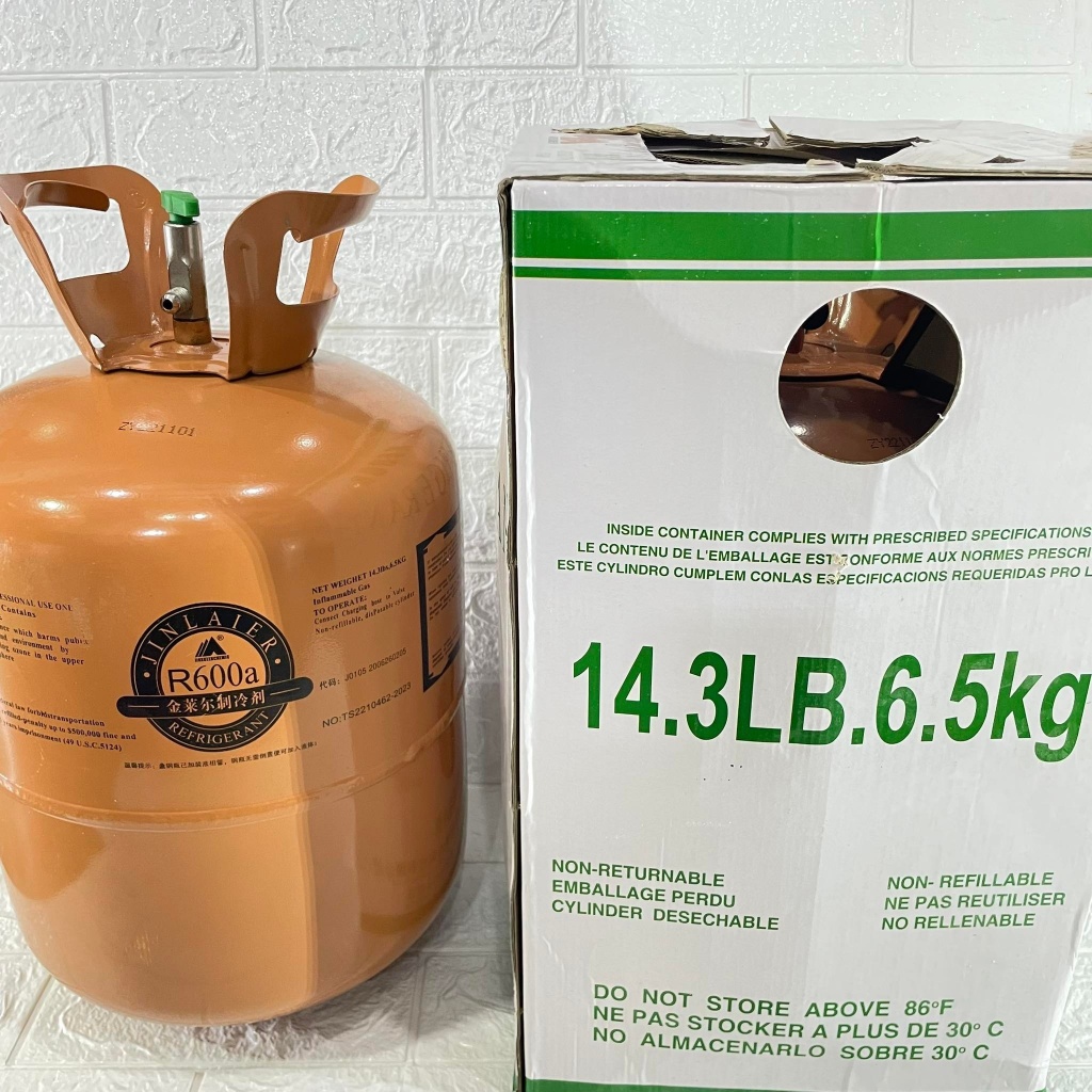 refrigerant gas bottle big size r22 r410a r32 r134a r600 for air-conditioner / refrigerator ...