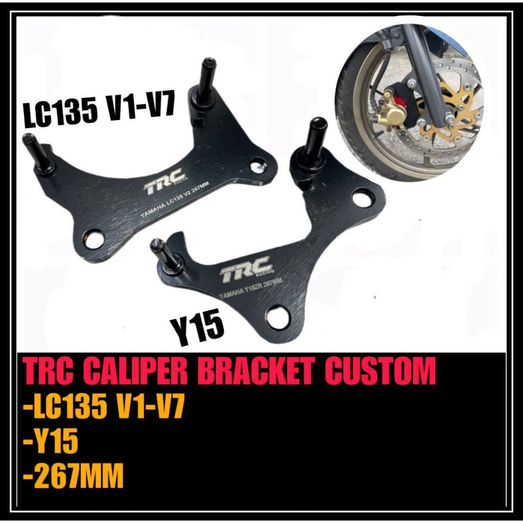 CUSTOM Bracket pump caliper y15 y15zr lc135 v1-v6 pnp disc 125 trc ...