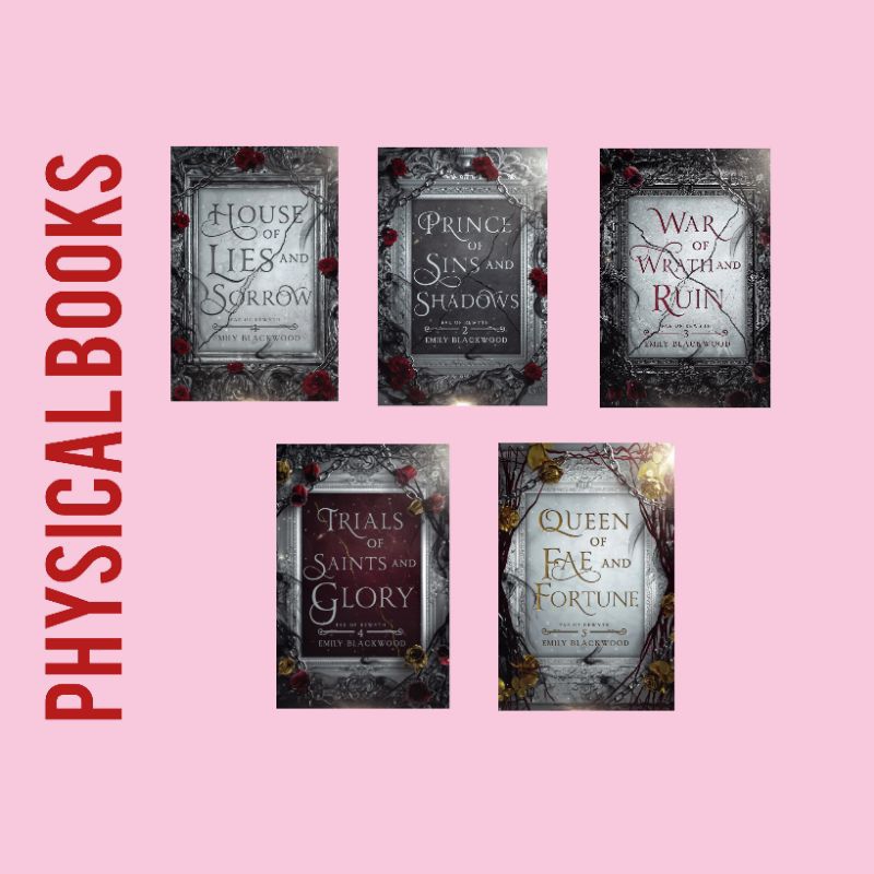 Emily Blackwood Fae of Rewyth (5 book series) House of lies and sorrows ...
