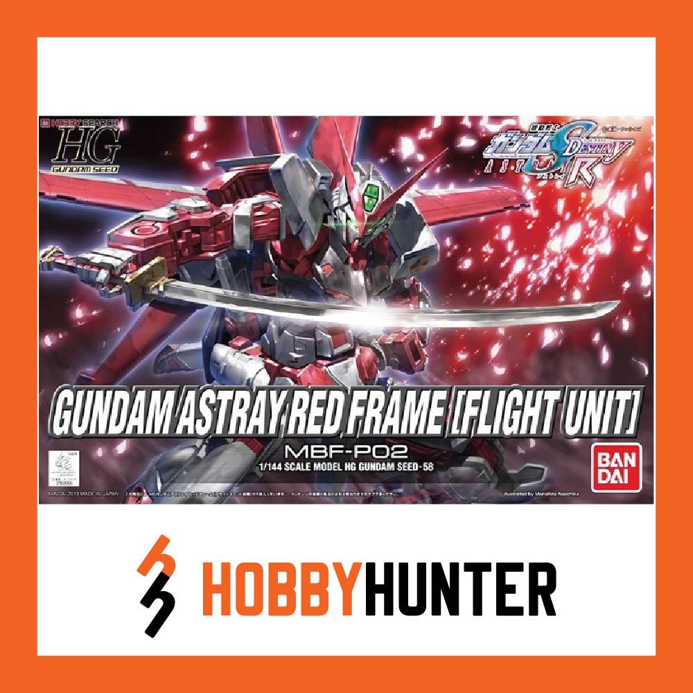 ( Stock Ready ) Bandai HG 1/144 Gundam Astray Red Frame Flight Unit | Shopee Malaysia