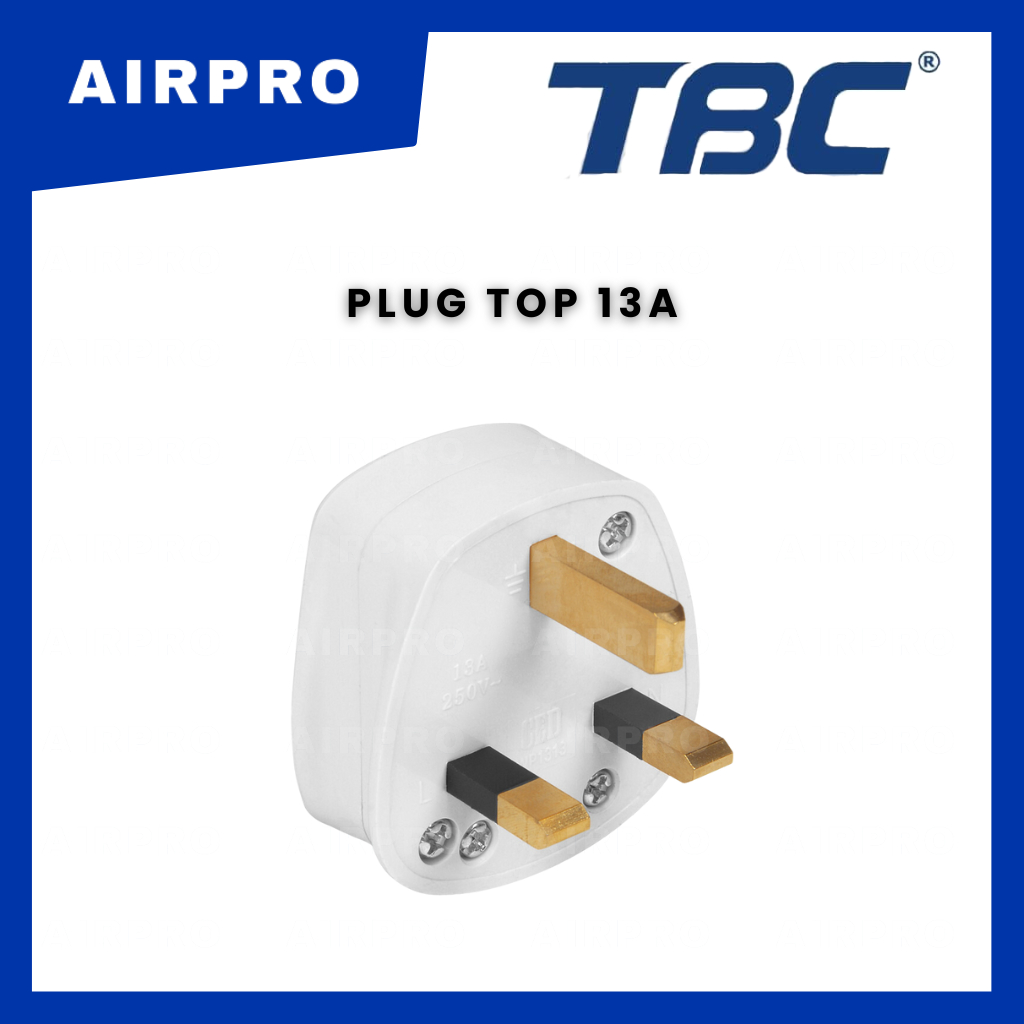 [TBC] 3 PIN PLUG TOP 13A / 15A (SIRIM APPOVED) | Shopee Malaysia