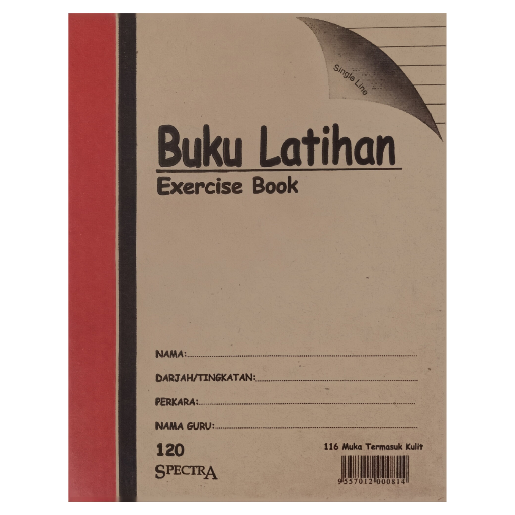 Spectra Single Line Exercise Book 单线练习本 | Shopee Malaysia