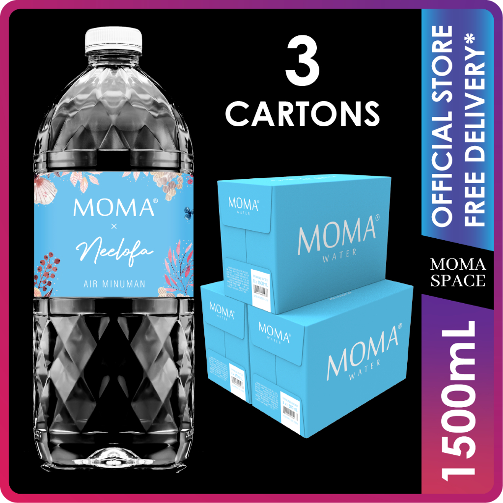 MOMAwater 300mL/500mL/1500mL - Pure Drinking Water - MOMA Water ~ Buy 3 ...