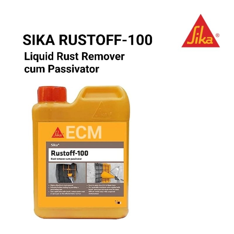 SIKA RUSTOFF 100 (5KG / 1KG REPACKED) Single Component Liquid Rust Remover cum Passivator ...