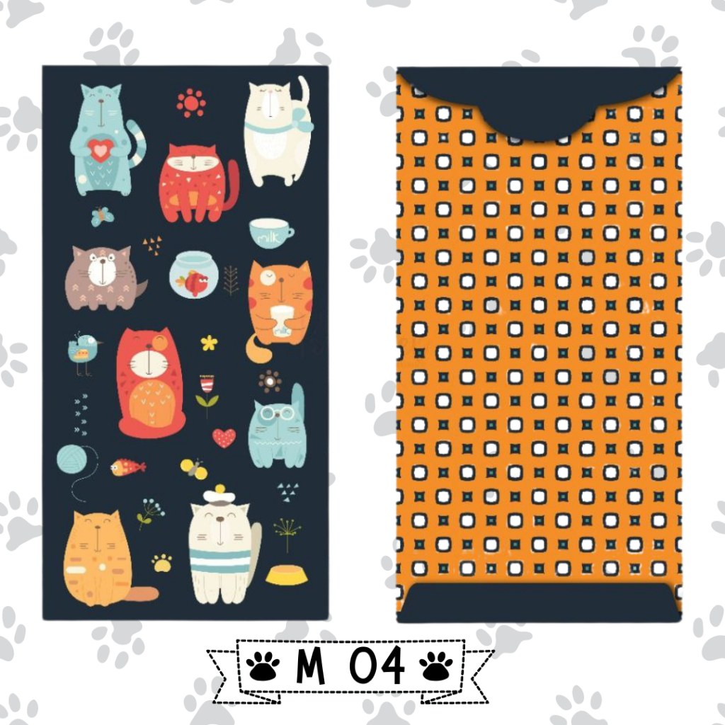 Kucing Meow Cat Dino Animal| Sampul Raya Sampul Duit Raya Money Packet ...