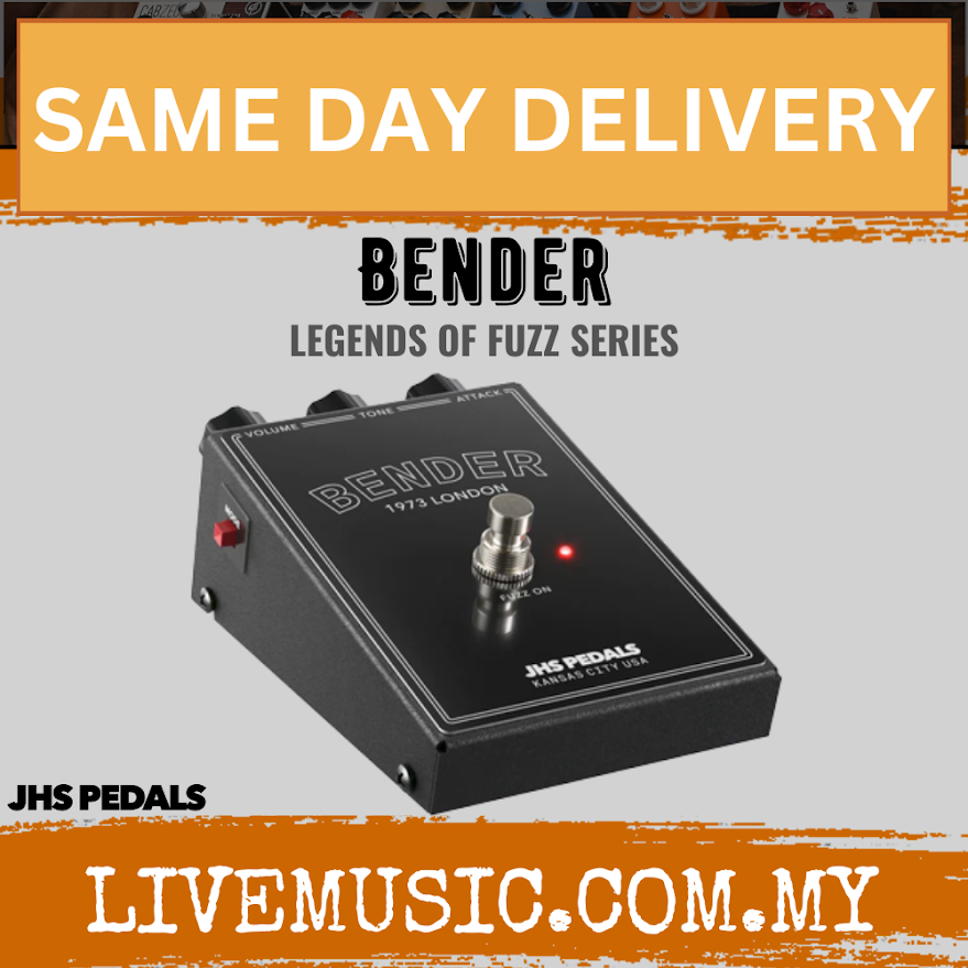 JHS Legends of Fuzz Series Bender Guitar Effects Pedal | Shopee Malaysia