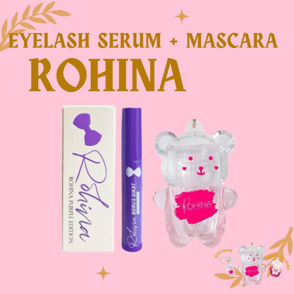 ROHINA SET COMBO (ROHINA EYELASH SERUM+ROHINA MASCARA) | Shopee Malaysia
