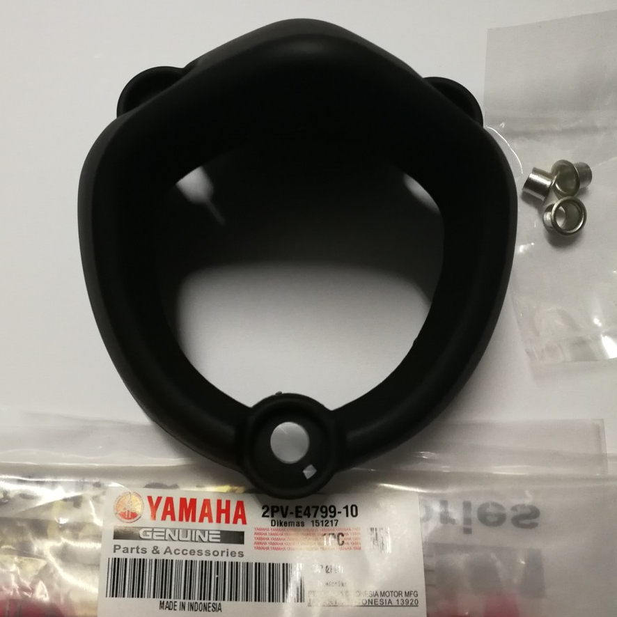 YAMAHA Y15 Y15ZR Muffler End Cap Cover EXHAUST END COVER - Matt Black ...