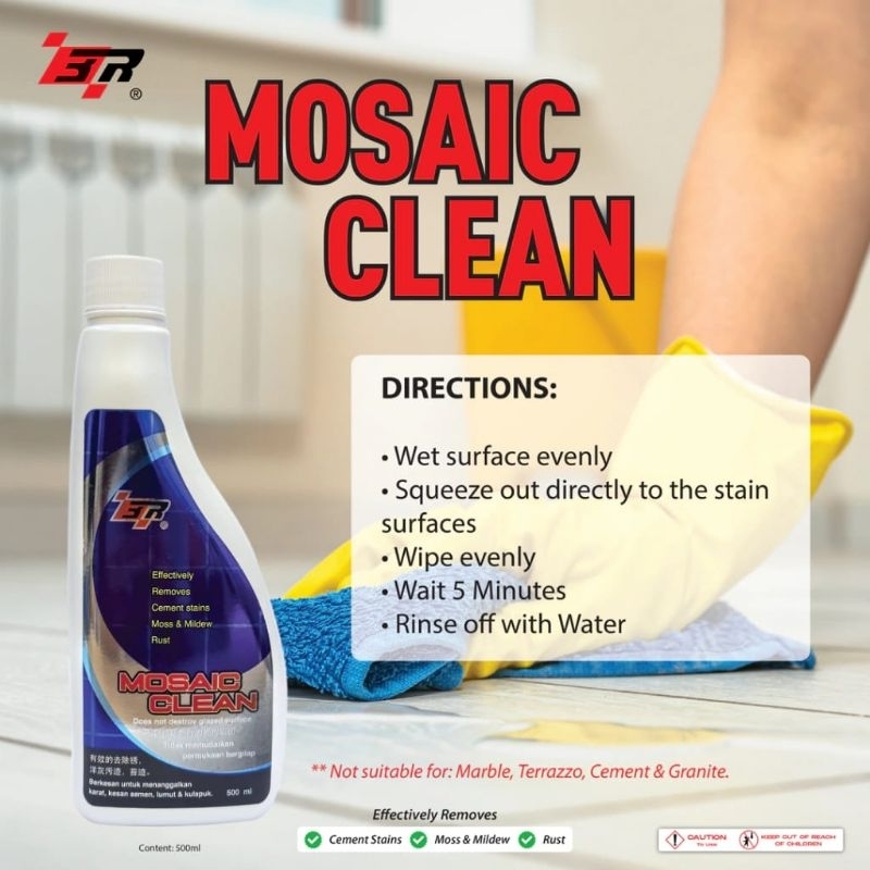 3R mosaic clean 500ml | Shopee Malaysia