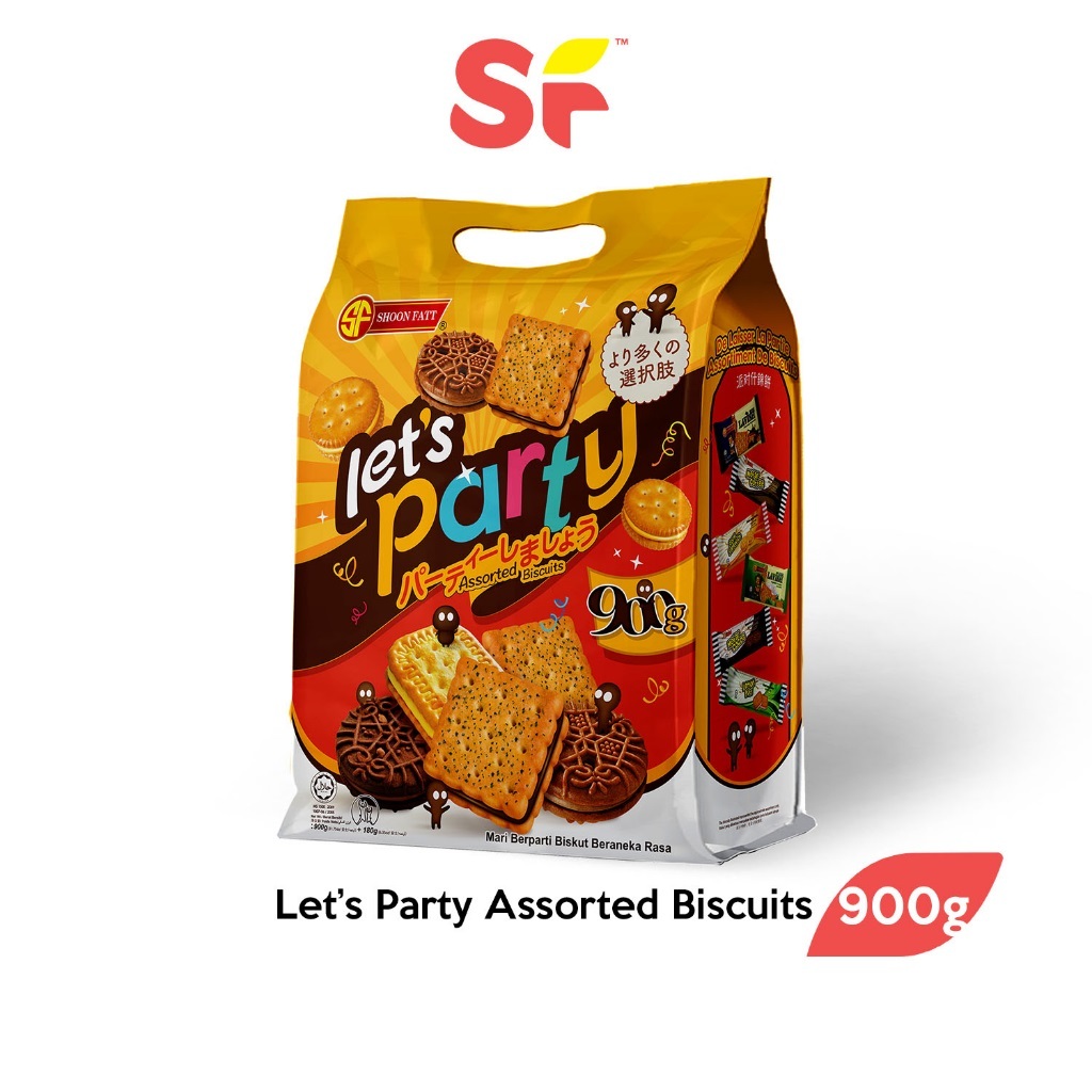 [WHOLESALE] SHOON FATT LET'S PARTY ASSORTED BISCUIT (900G) HALAL ...