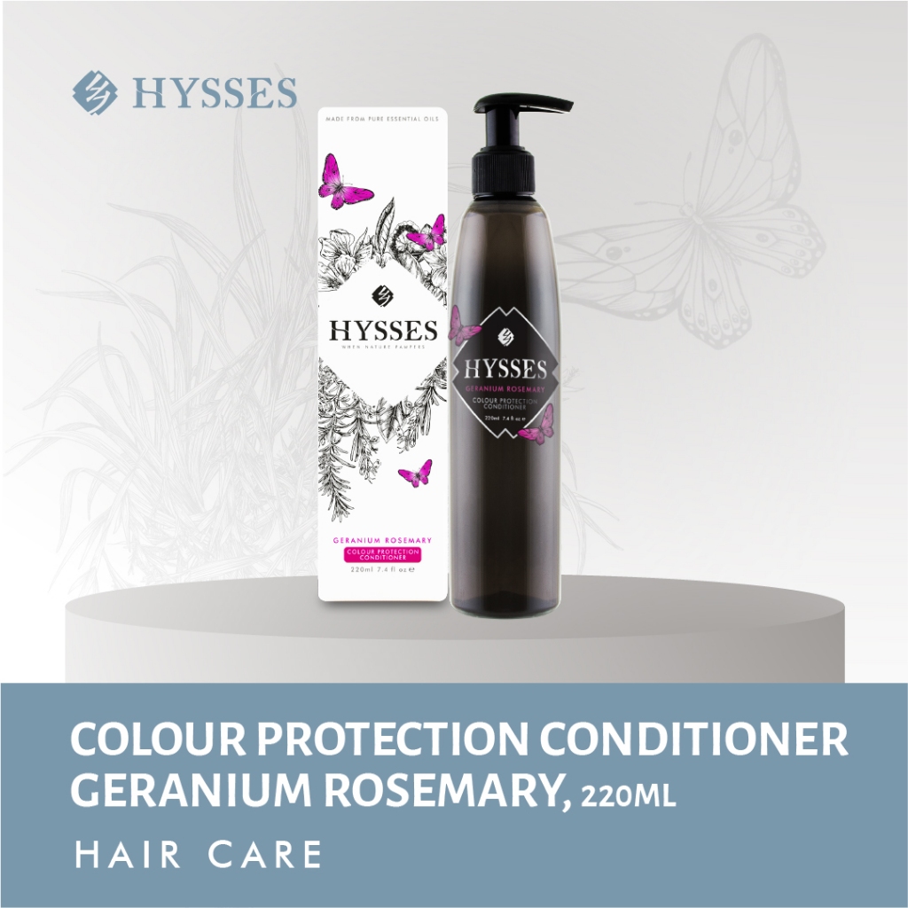 Hysses Colour Protection Conditioner, Geranium Rosemary | Shopee Malaysia