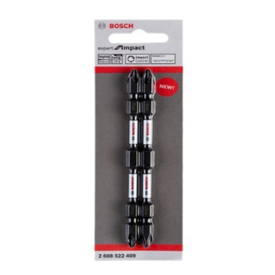 Bosch Expert Impact 110mm Black Oxide PH2 Double-Ended Screwdriver Bit ...