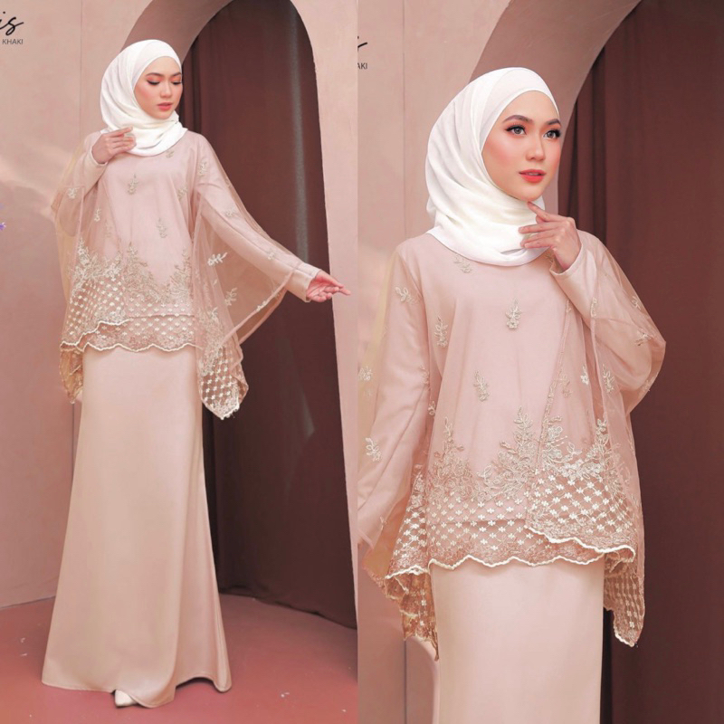 PROMO RAYA🔥 BAJU KURUNG MODEN LACE MEWAH SULAM EXCLUSIVE CANTIK MURAH ...