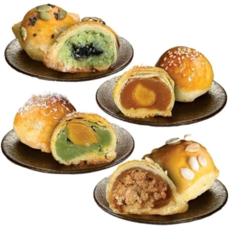 Penang MING XIANG TAI 4 Classic Selection Pandan Lotus Salted Egg ...
