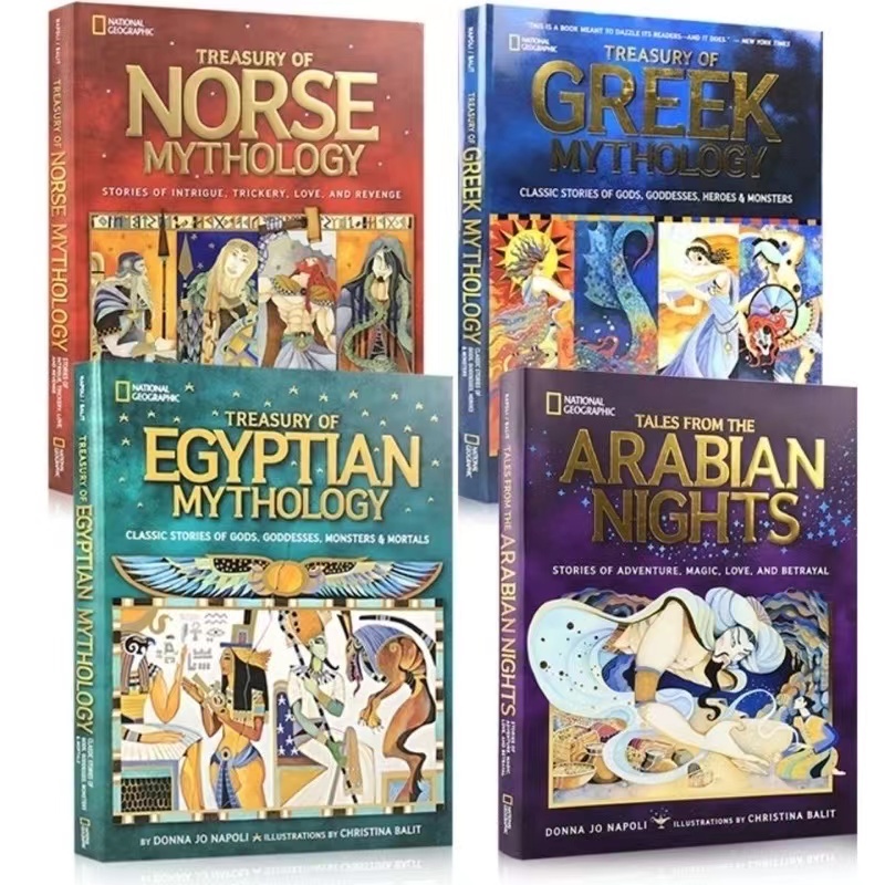 （hardcover) National Geographic Greek Mythology | Shopee Malaysia