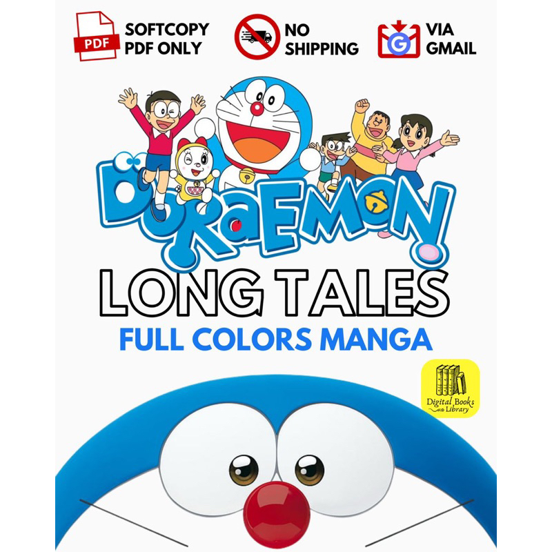 Doraemon Long Tales • Full Color Manga Anime • 17 Volumes • Adventure ...