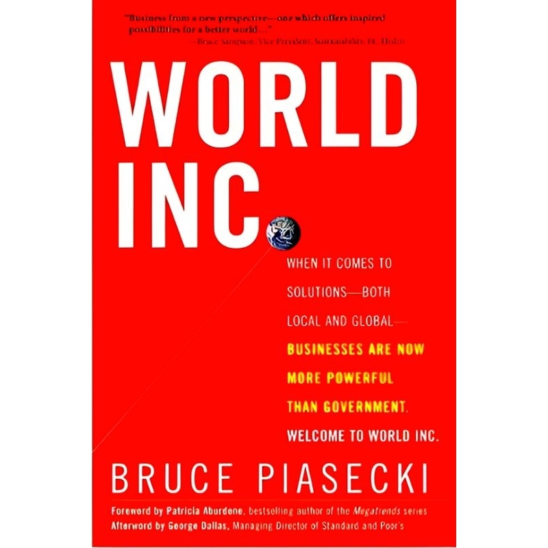 World, Inc. by Bruce Piasecki | Shopee Malaysia