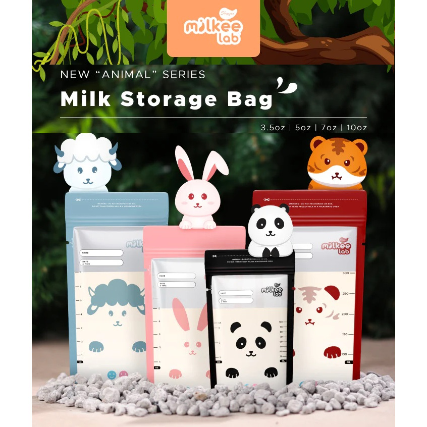 Shapee Thermal Sensor Breastmilk Storage Bag (25pcs) Milkee Lab Storage ...