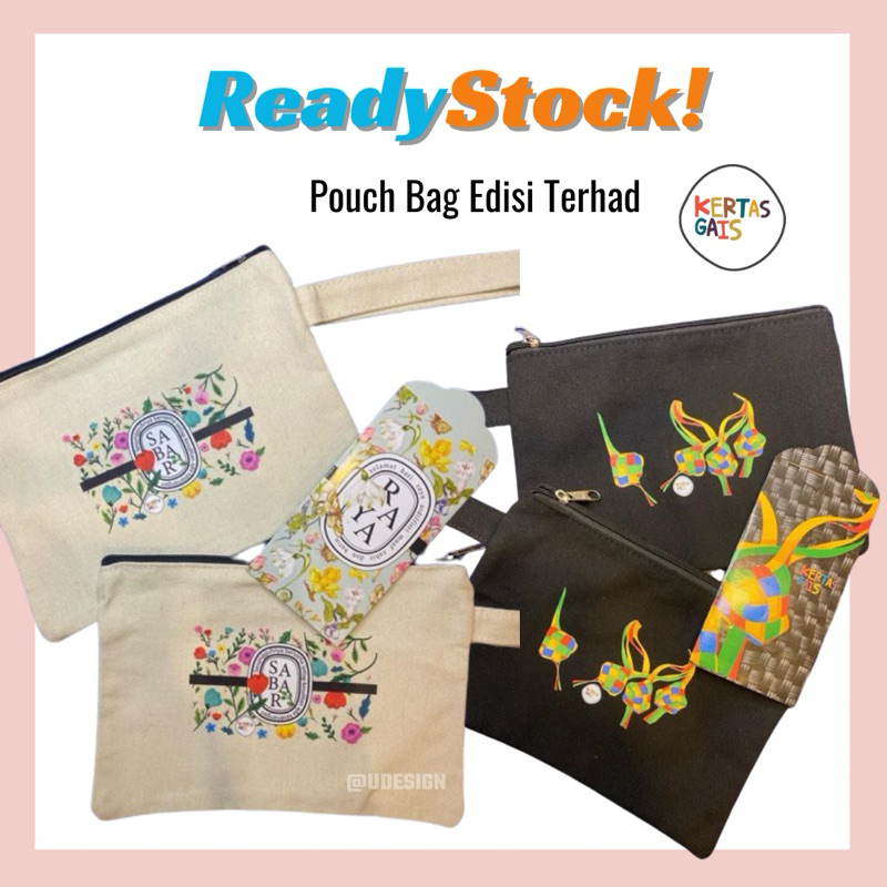 POUCH BAG SAMPUL DUIT RAYA GIFT (READY STOCK) | Shopee Malaysia