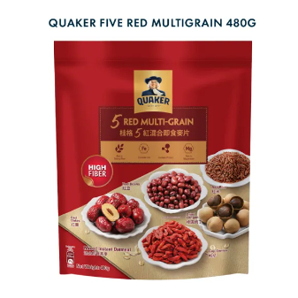 [Free Shipping ONLY WM] Quaker Five Red Multigrain 480g | Shopee Malaysia