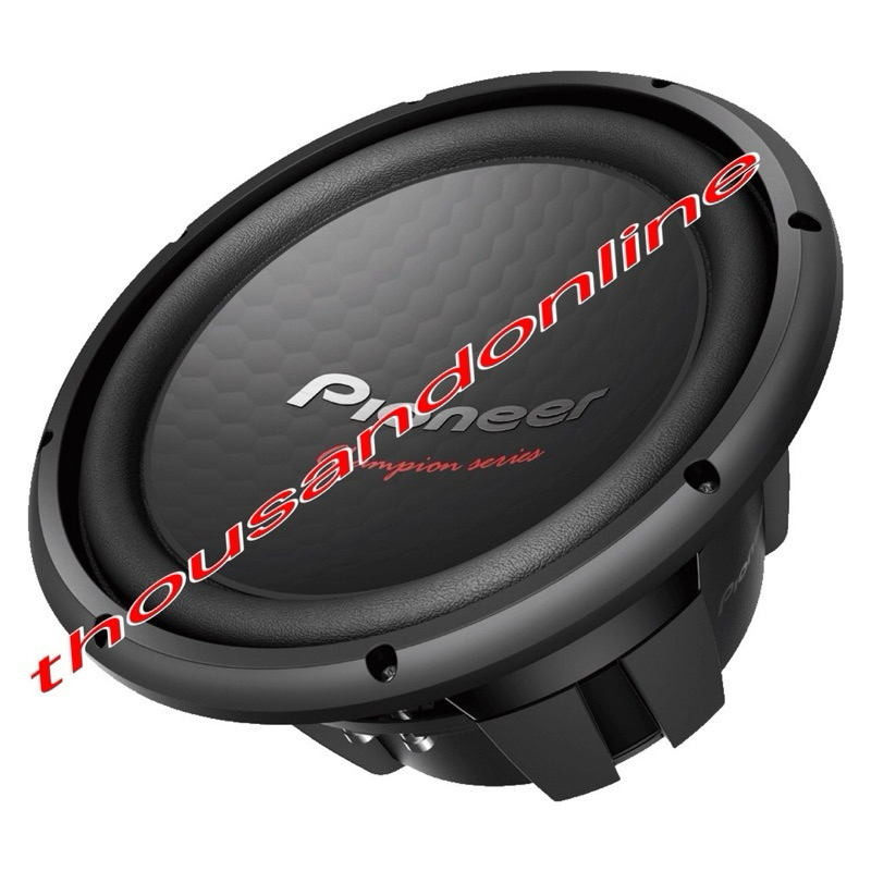 Pioneer TS-W312D4 12" Champion Series DVC Dual Voice Coil Subwoofer ...